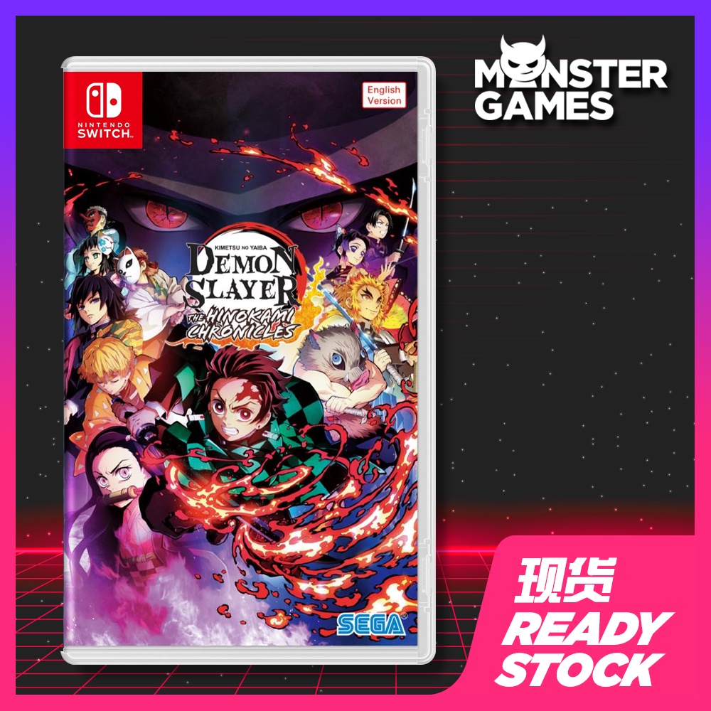 Nintendo Switch NS Demon Slayer Kimetsu no Yaiba The Hinokami ...