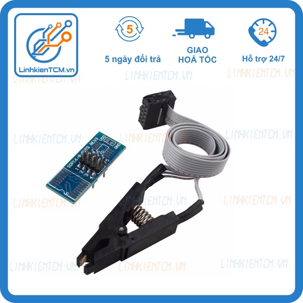 Soic8/sop8 SMD 8-Pin IC Rom Loader Clamp (Piece) | Shopee Singapore