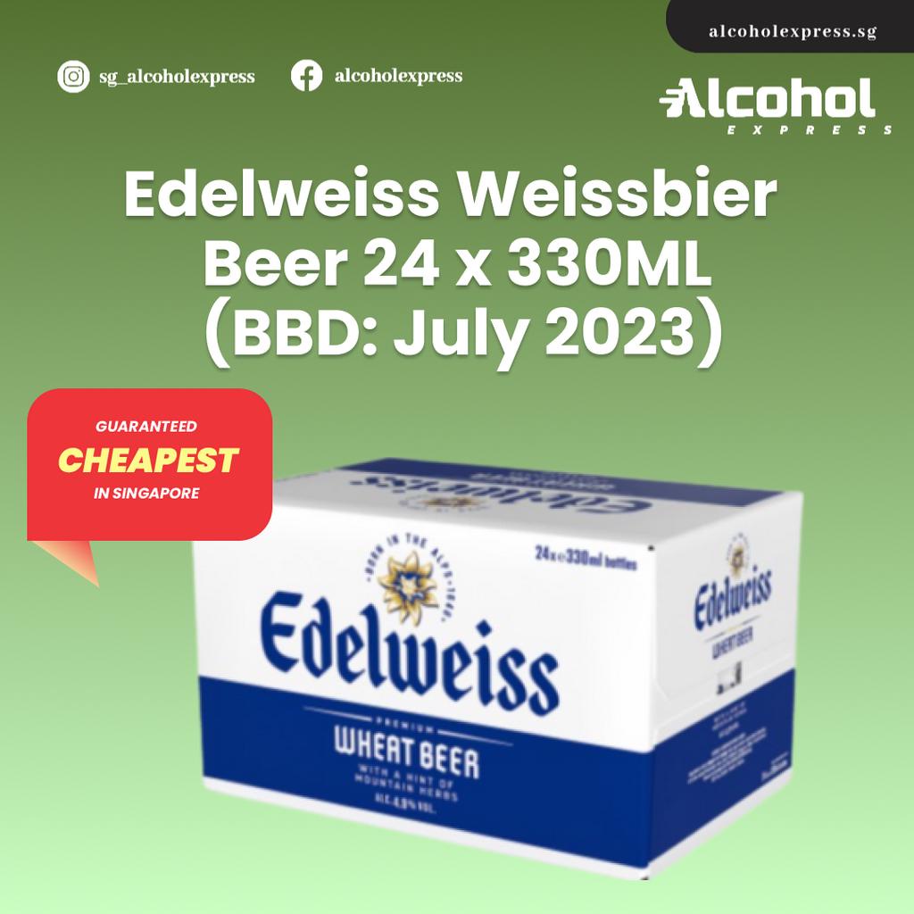 Edelweiss Weissbier Beer 24 x 330ML (BBD: July 2023) | Shopee Singapore