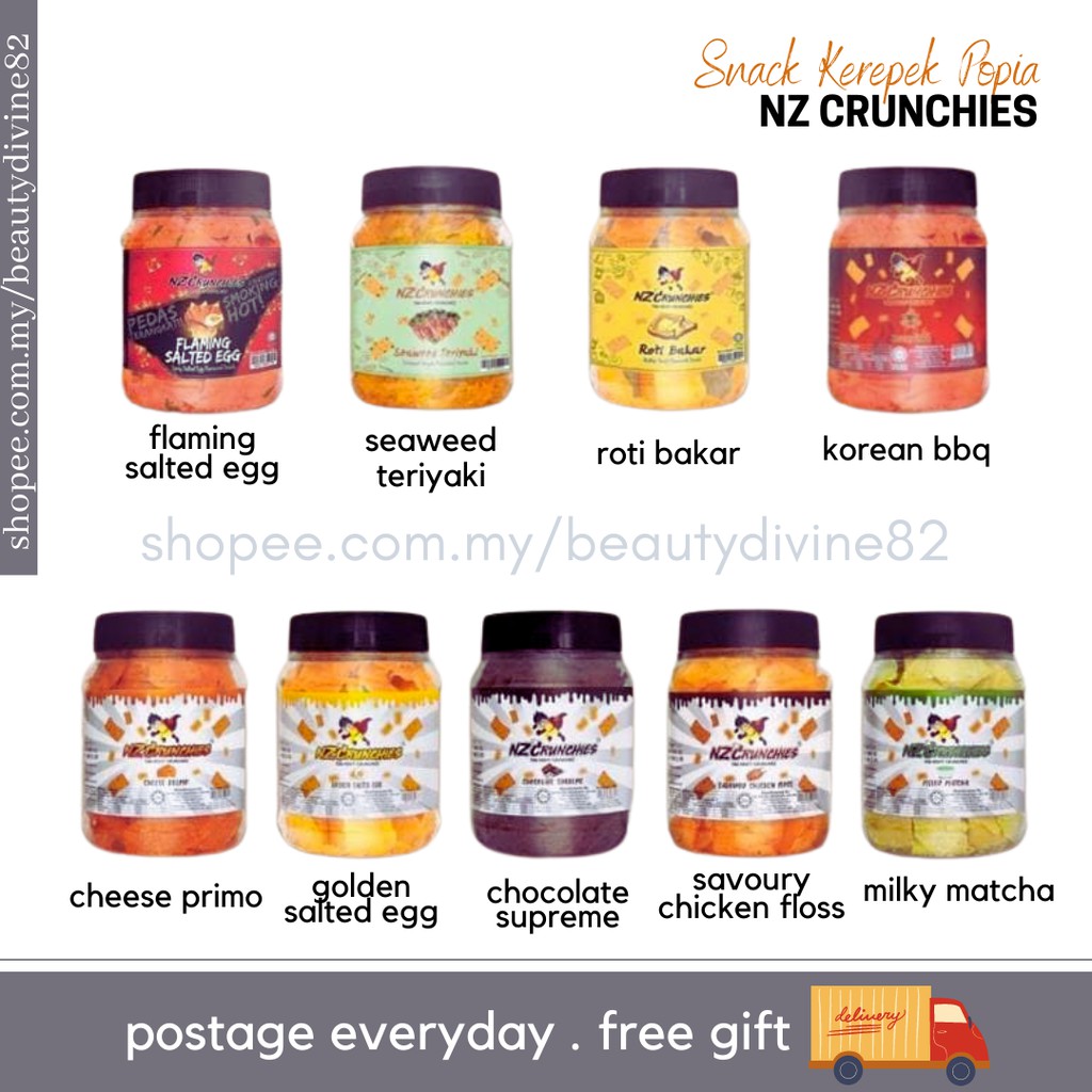 KUIH RAYA | NZ CRUNCHIES SNACKS / POPIA SNACK KUDAP KUDAPAN 6 PERISA ...