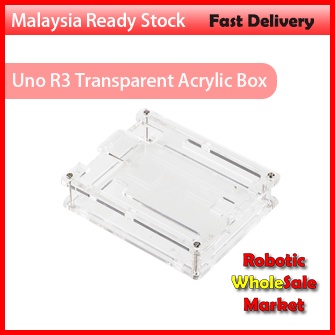 Arduino Uno R3 Acrylic Transparent Casing Box Enclosure | Shopee Singapore