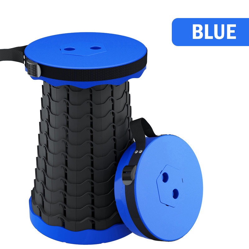 Foldable Portable Telescopic Collapsible Stool - Folding Lightweight ...