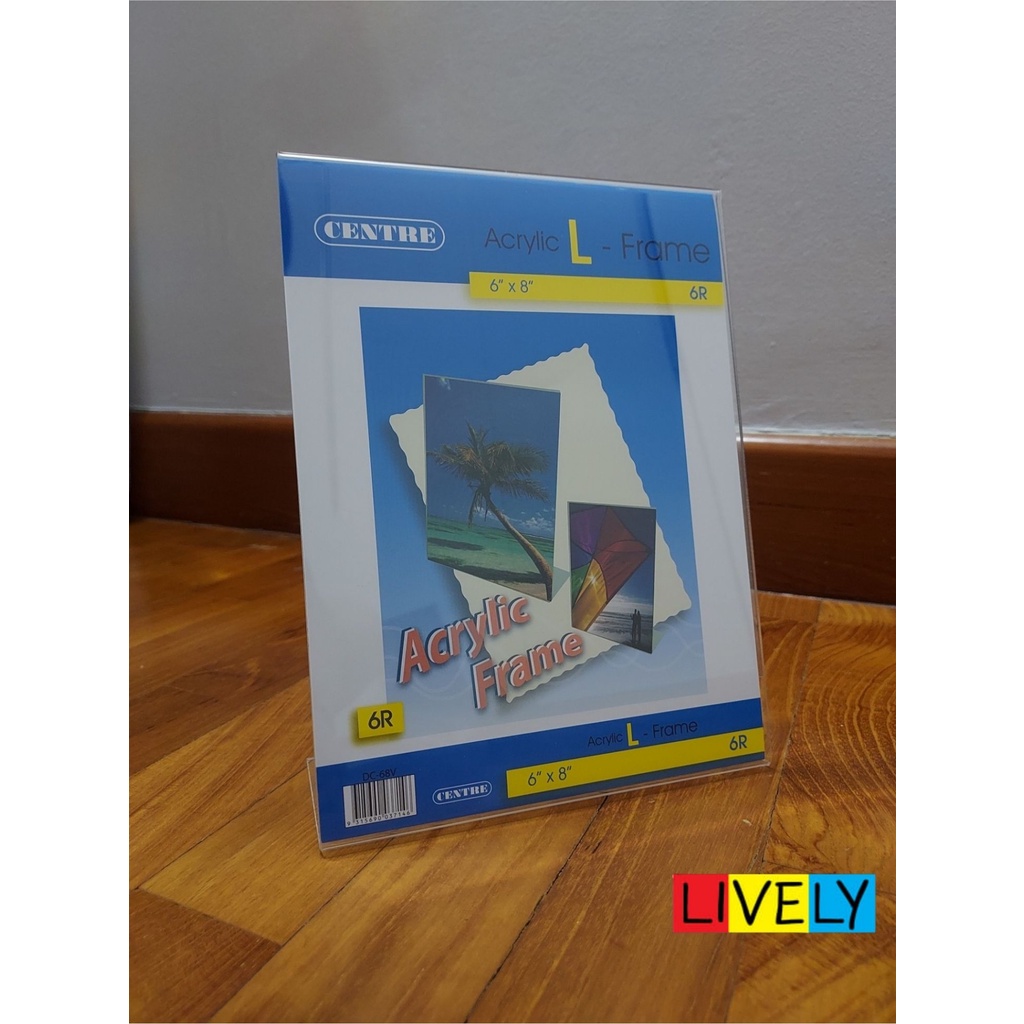 6R Acrylic L Photo Frame (Portrait) | Shopee Singapore