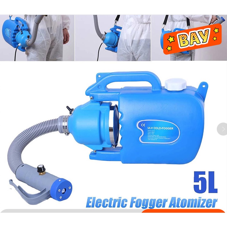 5L ULV Fogger Disinfecting Fog Machine Intelligent Ultra-Low Capacity ...