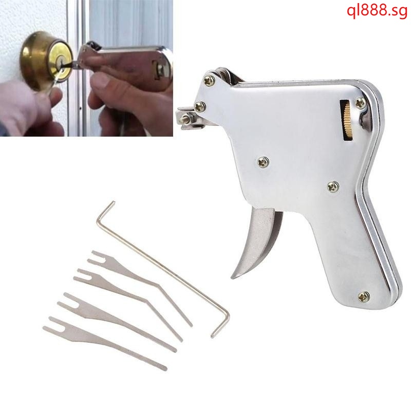Set lock Pick Gun Locksmith Tool Door Opener lockpicking | Shopee Singapore