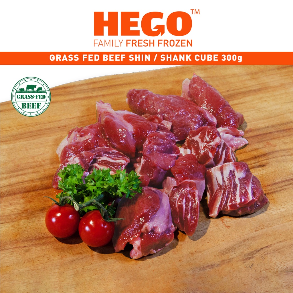 Hego | Grass Fed Beef Shin / Shank 300g | Chilled | Halal | Shopee ...