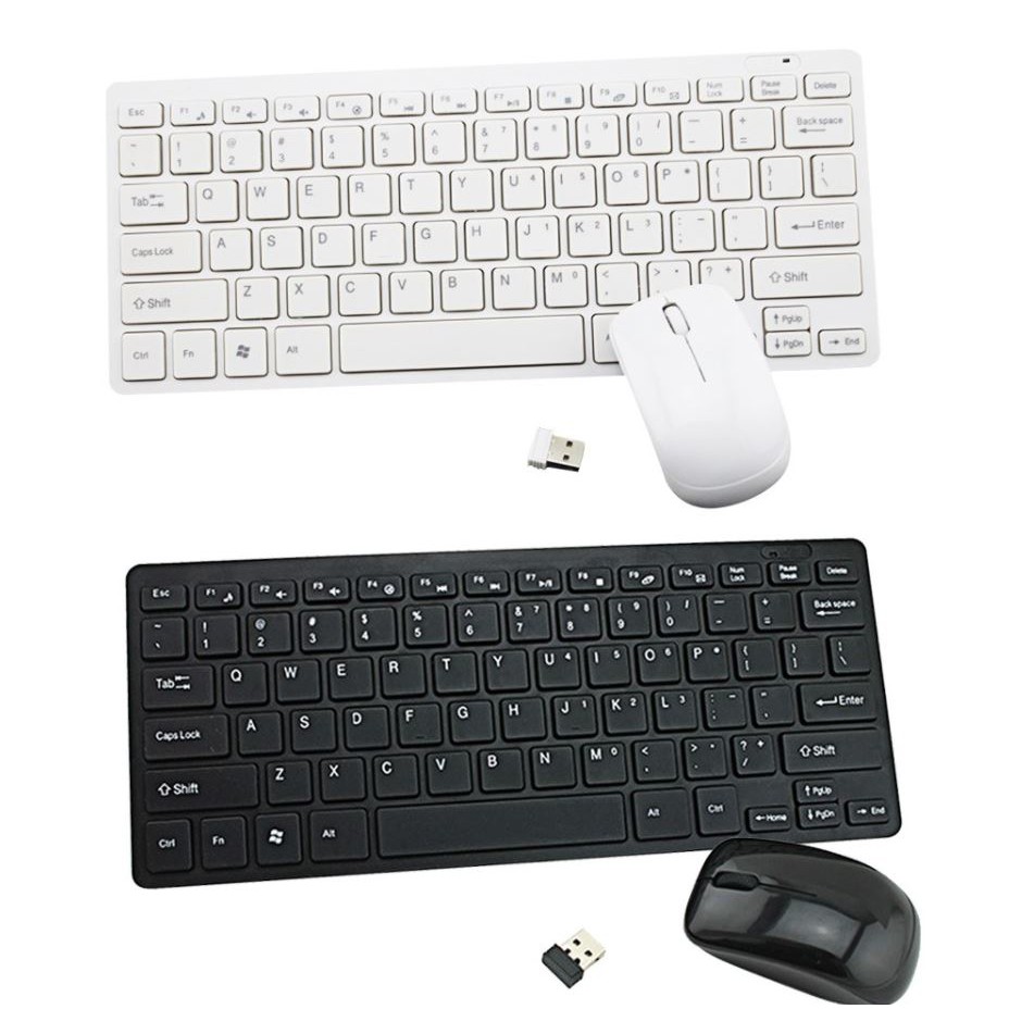SG STOCK - Slim Portable Silent Wireless Mini Keyboard And Mouse Combo ...