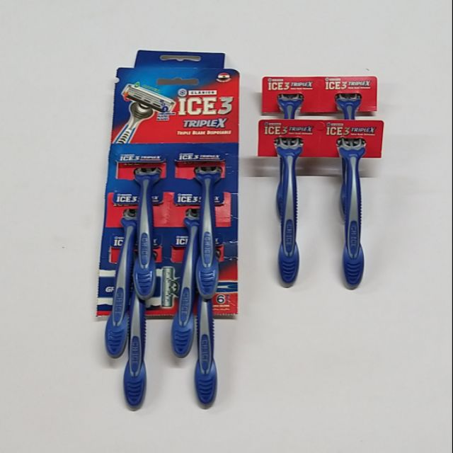 Clasico Ice 3 Triplex Shaver (1pc) | Shopee Singapore