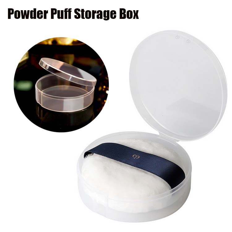 Powder Puff Storage Box Portable Packaging Box for Powder Puffs ...