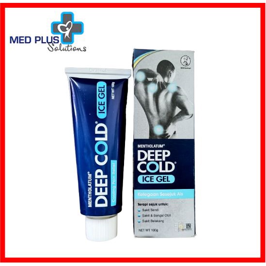 Mentholatum Deep Cold Ice Gel 100g (Exp: 10/2025) | Shopee Singapore