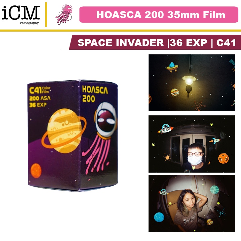 Hoasca Space Invaders 200 135 35mm Film | Shopee Singapore
