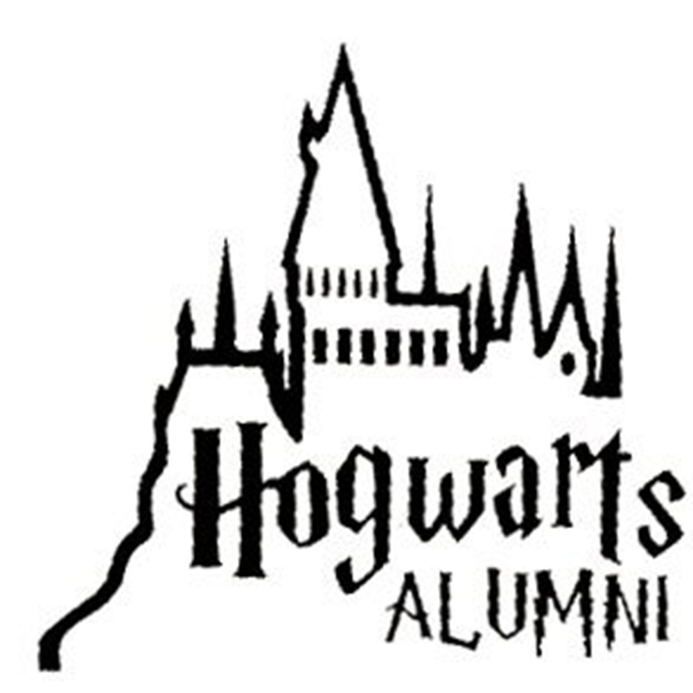 Hogwarts Alumni Sticker - Harry Potter - Car Laptop Decal Sticker ...