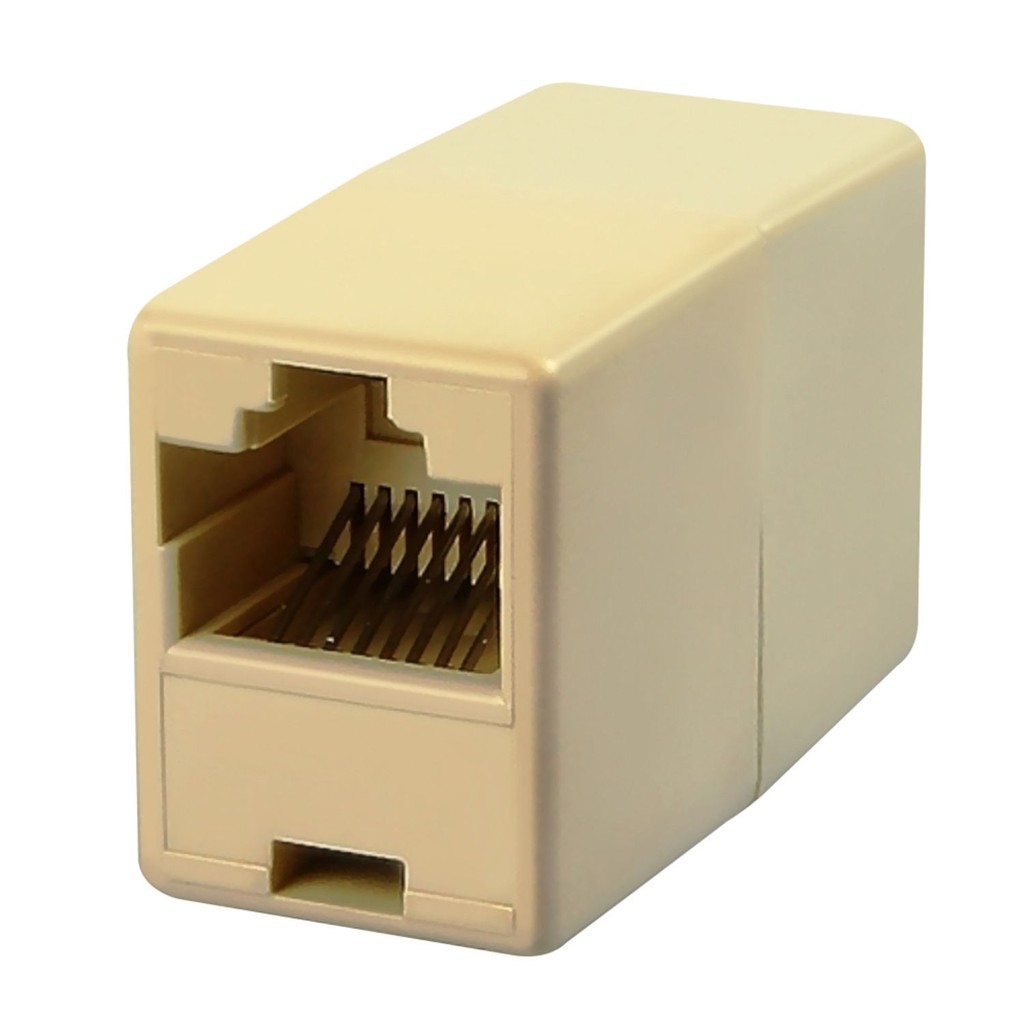 RJ45 LAN Network Female Adapter Connector Extension Ethernet Network ...