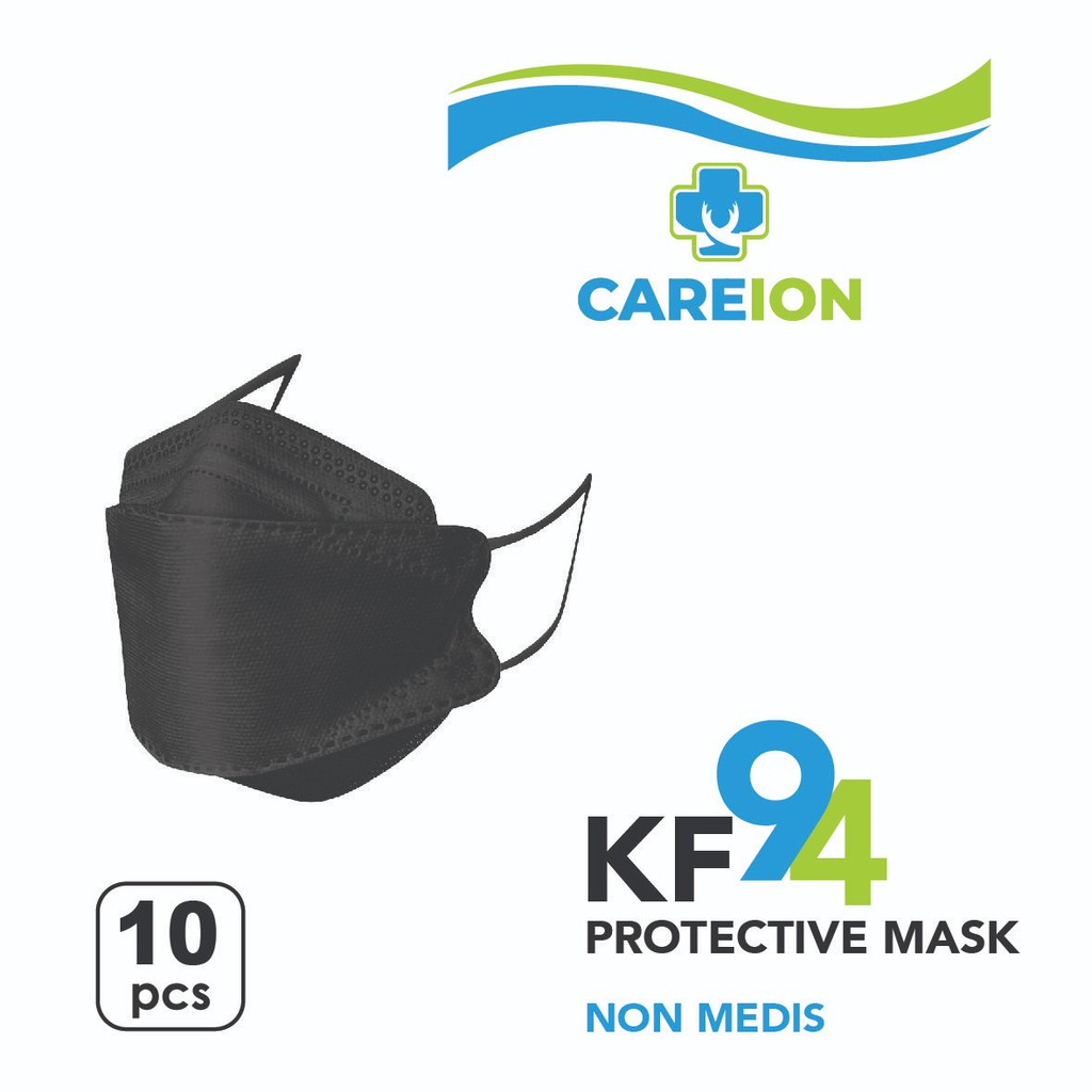 Korean Mask KF94 CAREION Contents 10pc Mask KF 94 Korea 4ply Korean ...