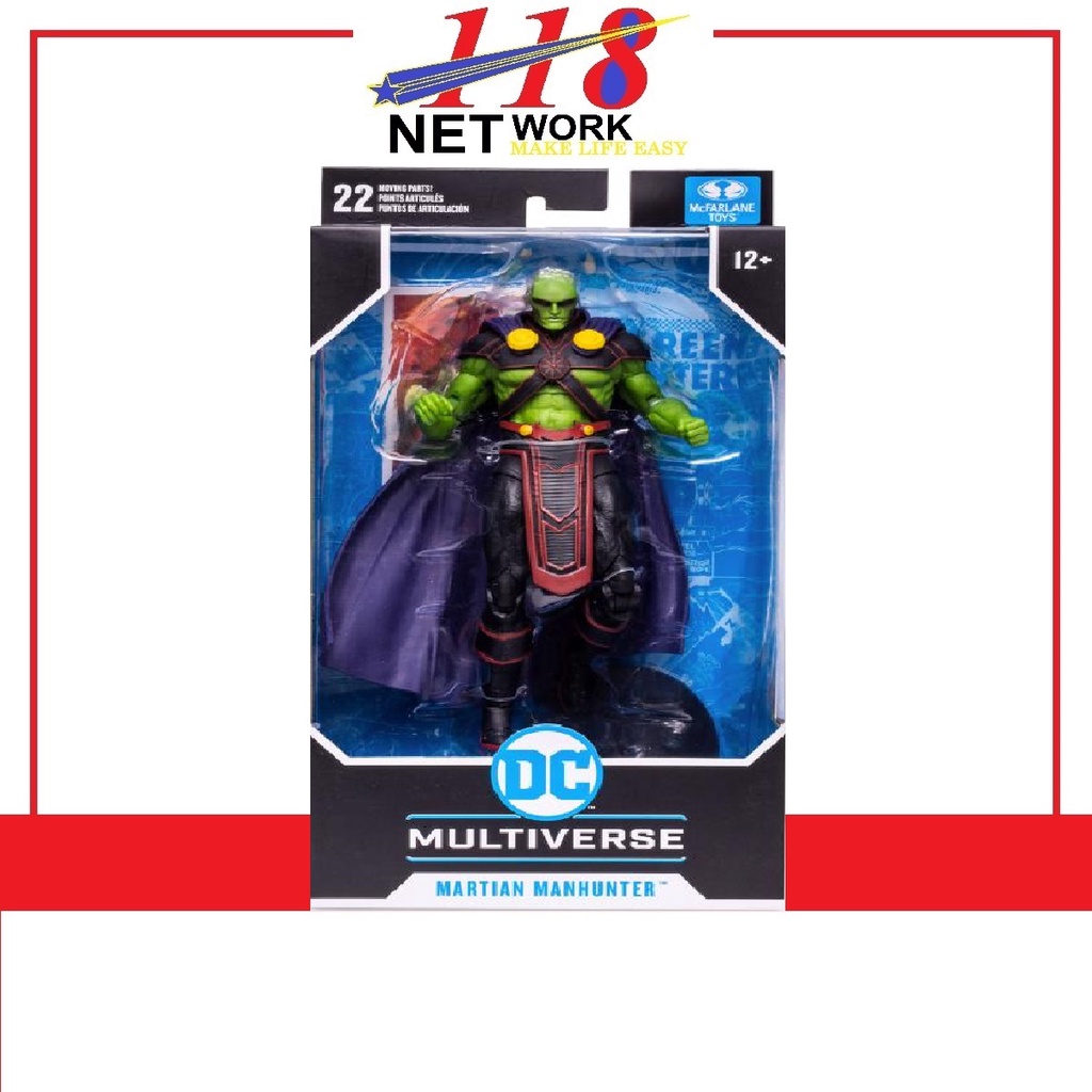 McFARLANE TOYS DC Multiverse 7 Inch - Martian Manhunter Dc Rebirth ...
