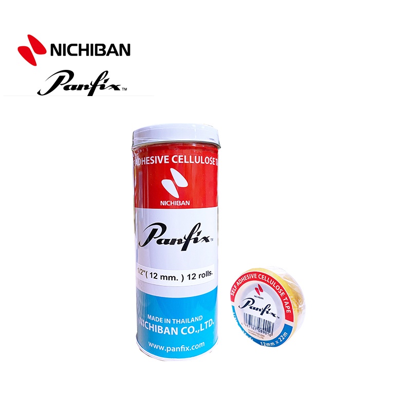 PANFIX SELF ADHESIVE CELLULOSE TAPE, 12mm/19mm/25mm x 25 yards ...