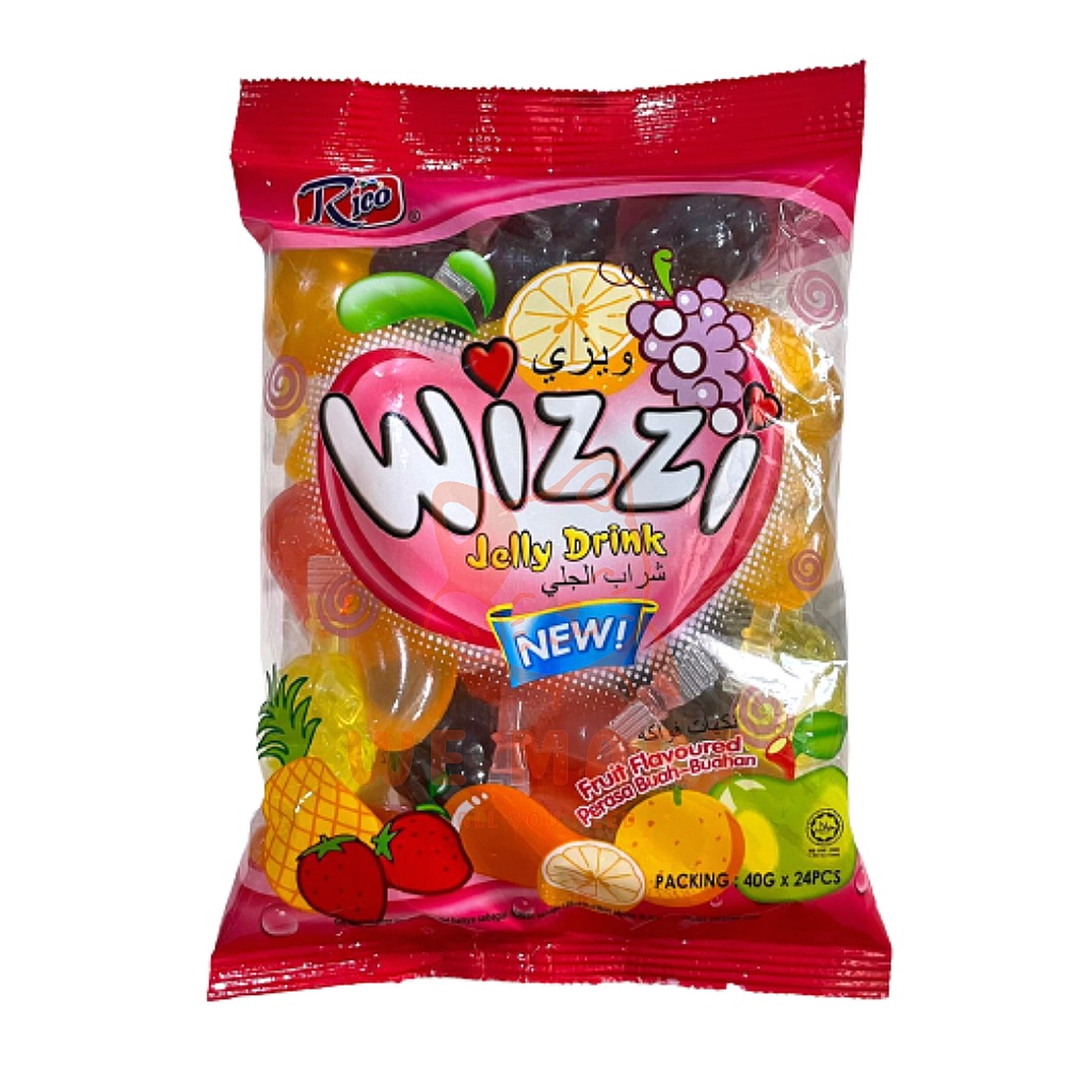 Rico Wizzi Jelly Drink TikTok Trending Fruit Jelly Fruity Fruit Jelly Drink Fruit Flavored Jelly ...