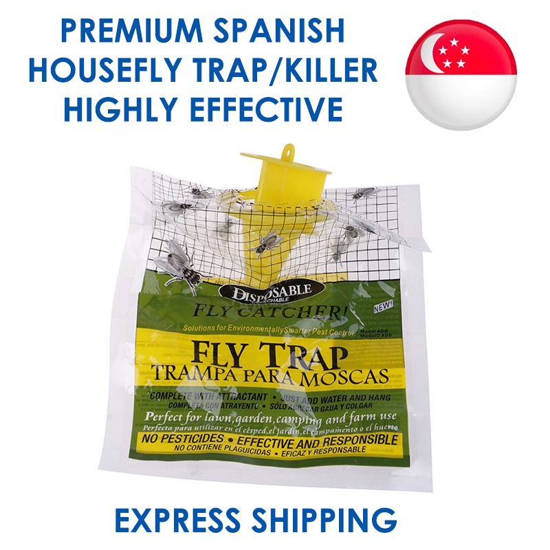 Premium House fly trap killer Spanish HIGHLY EFFECTIVE | Shopee Singapore