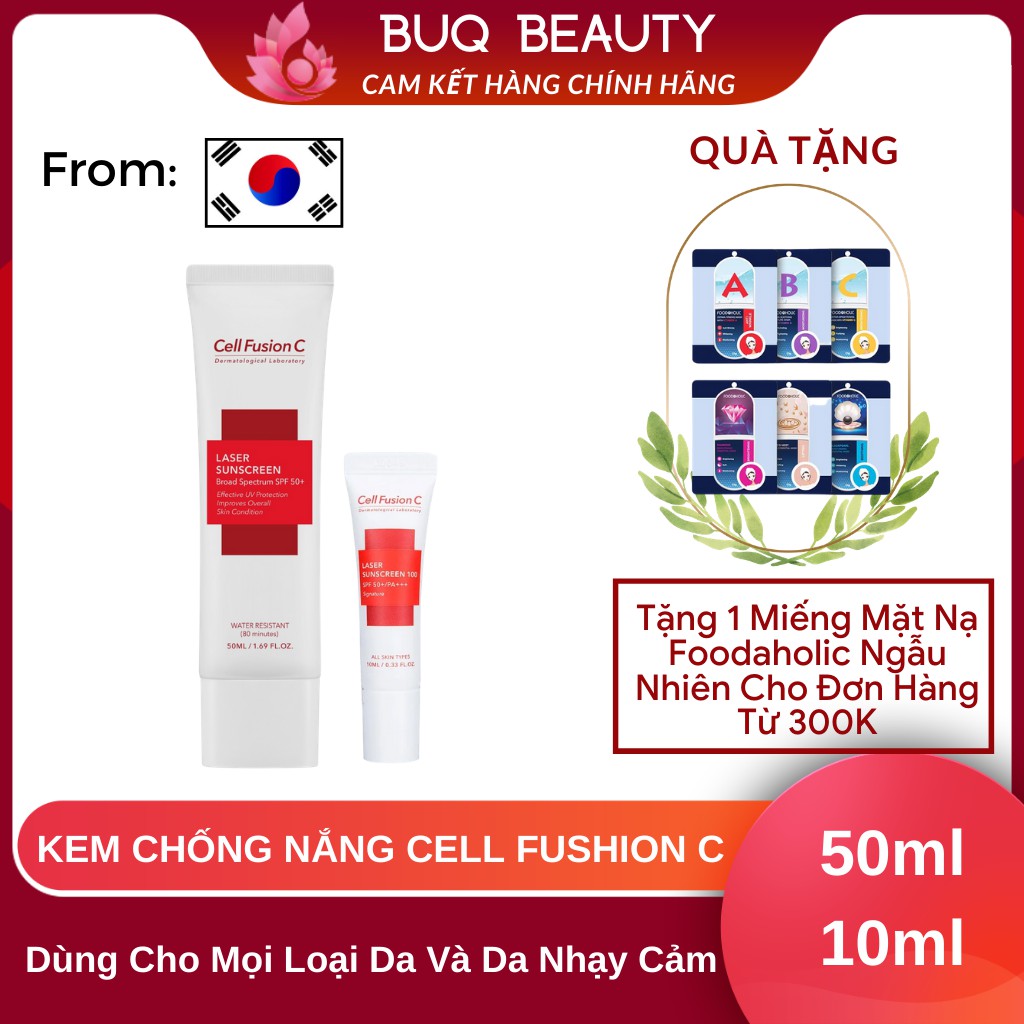 Cell Fusion c Laser Red Laser Sunscreen Suitable For Even Sensitive ...