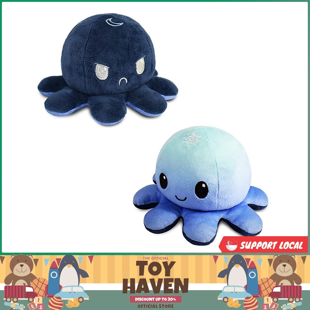 [sgstock] Authentic TeeTurtle | The Original Reversible Octopus Plushie ...