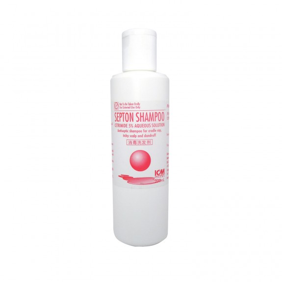 Septon Shampoo 200ml (For Cradle Cap, Itchy Scalp & Dandruff) | Shopee ...