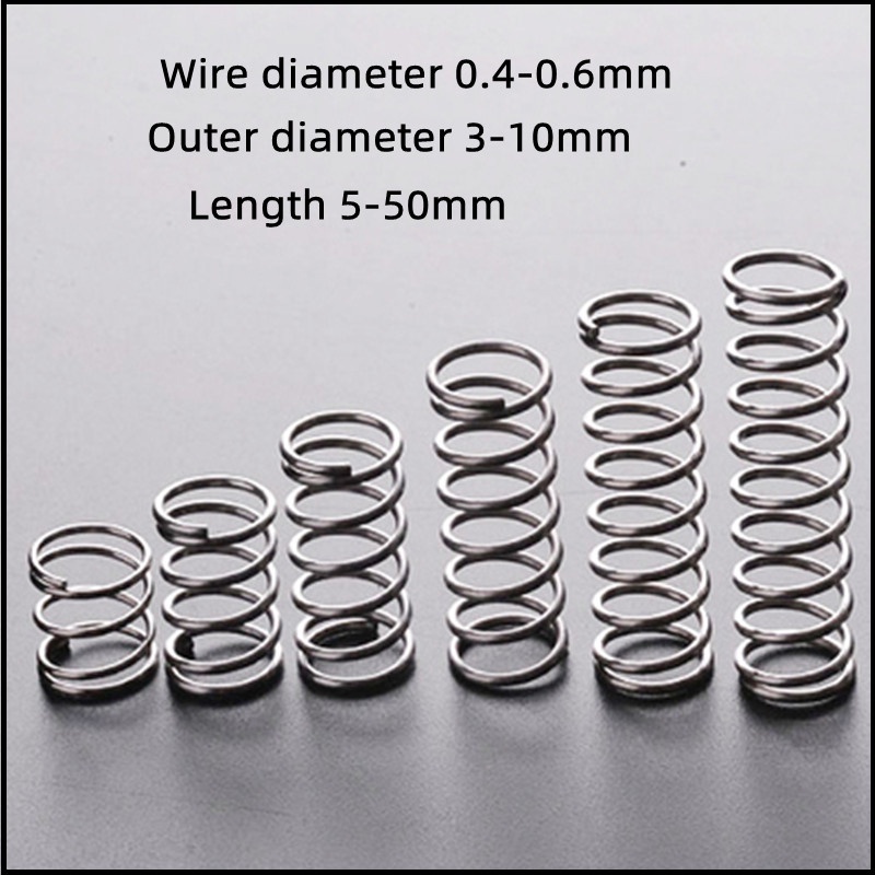【XCF】(5pcs) compression spring SUS304 stainless steel wire diameter 0 ...