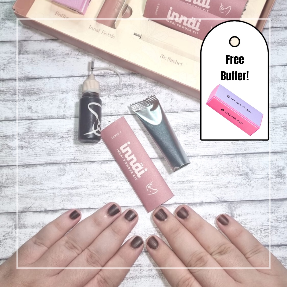 Neelofa Innai Nunha Kit Batch #1 (In-stock + Free Nail Buffer) | Shopee ...