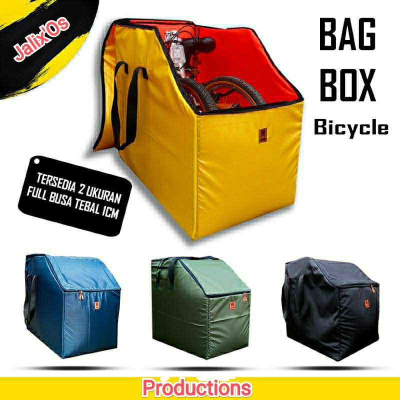 Large folding bicycle box bag, Pebox size 14-22 | Shopee Singapore