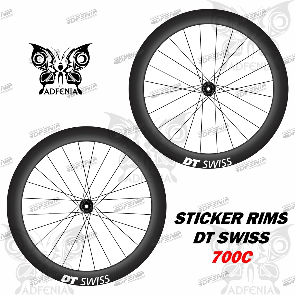 Decal Sticker Rims DT Swiss Road Bike Fixed Gear Sticker DT Swiss ...