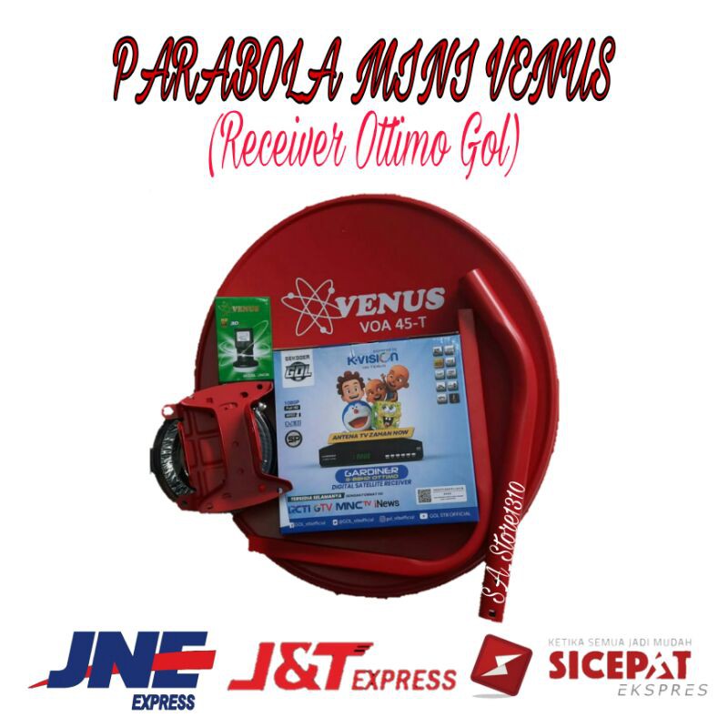 Mini Venus Parabolic And Autotimo Gol Receiver Shopee Singapore