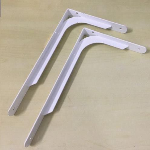 L-shaped Bracket, L-Shaped Steel Powder Coated (White) | Shopee Singapore