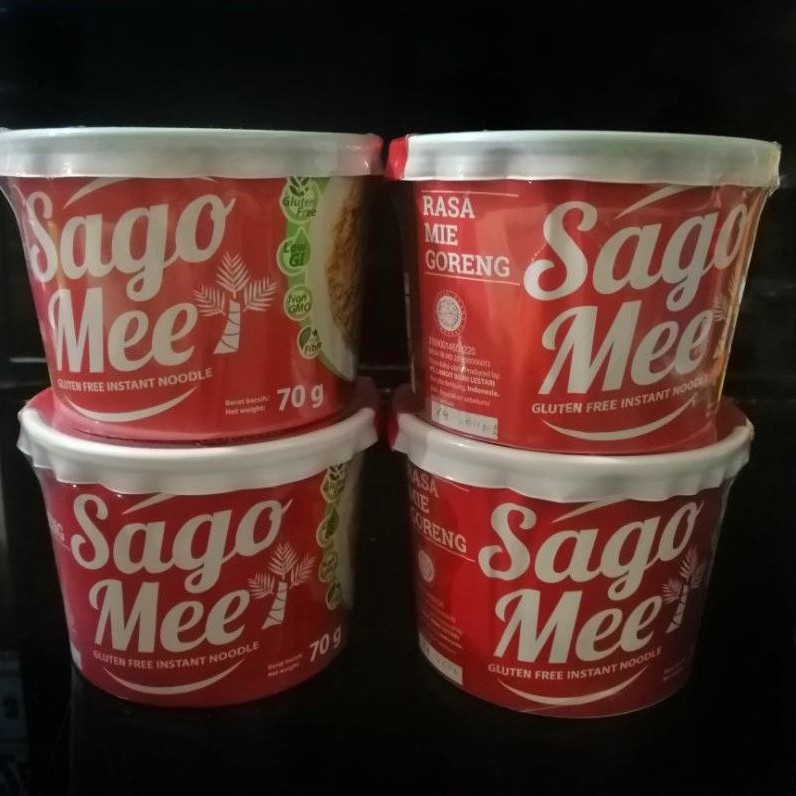 Sago Mee Packet of 4 Cups FRIED NOODLE Flavor | Shopee Singapore