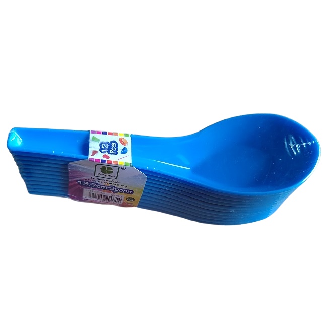 Plastic Soup Spoon 12pcs/Set / Sudu Sup Plastik L-11983P | Shopee Singapore