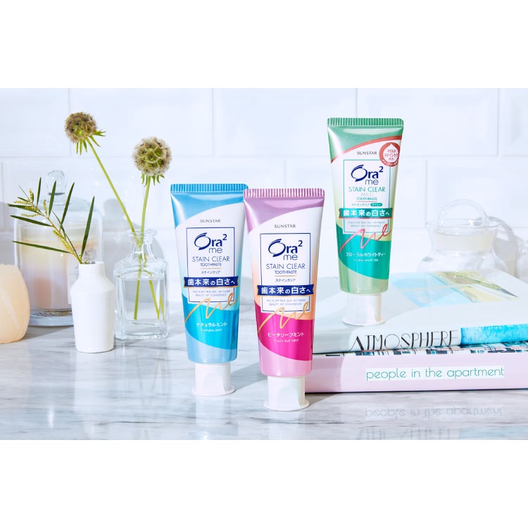 [🇸🇬 Ready Stock] 🇯🇵 SUNSTAR Ora2 Stain Clear Toothpaste / Made in Japan ...