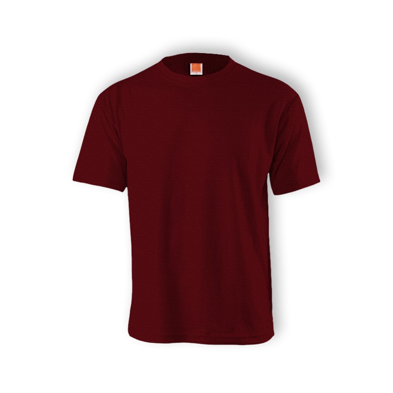 [5XL] MAROON DRIFIT EYELET ROUND NECK TSHIRT (UNISEX QD04) | Shopee ...