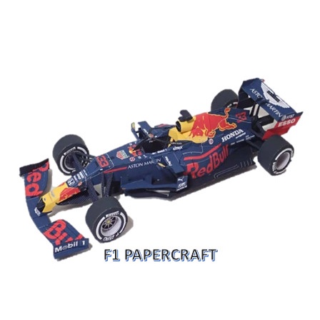 Diy Red Bull RB16 F1 papercraft | Shopee Singapore