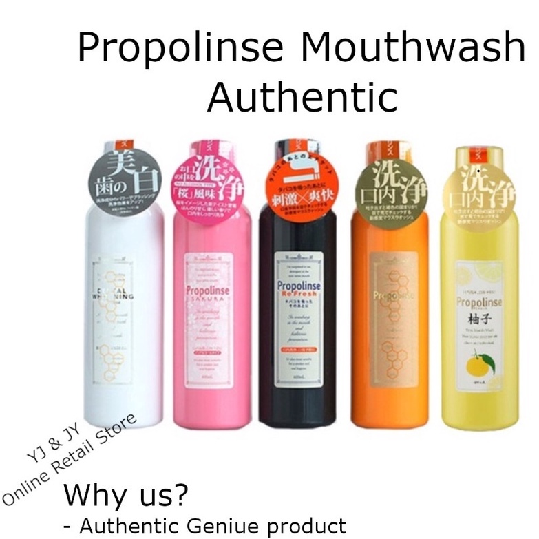Latest Deal - Authentic Japan Propolinse Mouthwash 600ml | Shopee Singapore