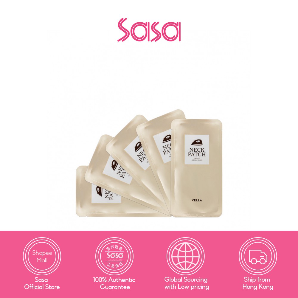 Vella Neck Patch Prestige Wrinkle Killer (5g x 5pcs) | Shopee Singapore