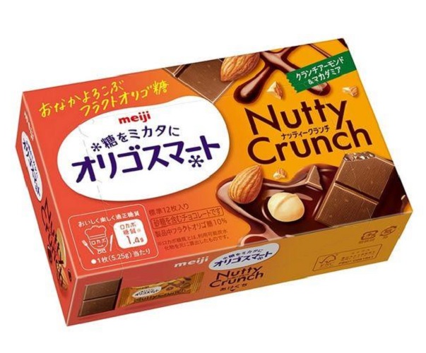 Meiji Oligosmart Nutty-Crunch 63g [Japanese] | Shopee Singapore