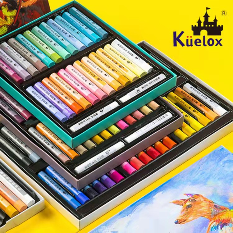 Clearance Kuelox Oil Pastel Baking set/Crayon set/Super soft Oil Pastel ...