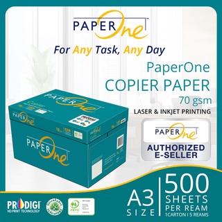 PaperOne Copier A3 75gsm (5 Reams / 1 Carton) | Shopee Singapore