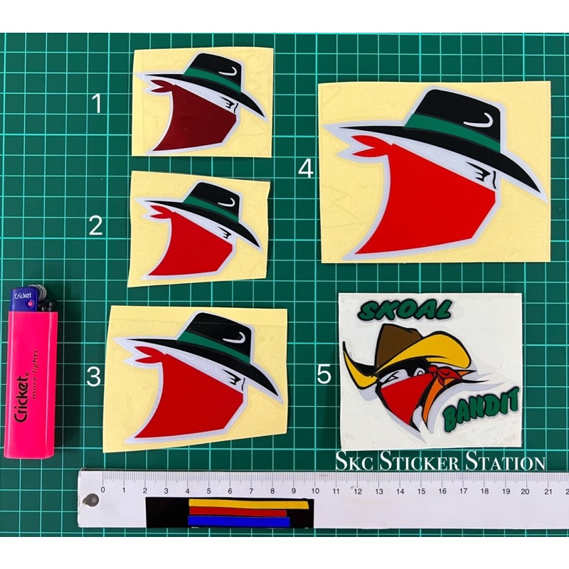 Skoal Bandit Logo/Bandit (3 Sizes Avaiable) Designs Sticker Cutting ...
