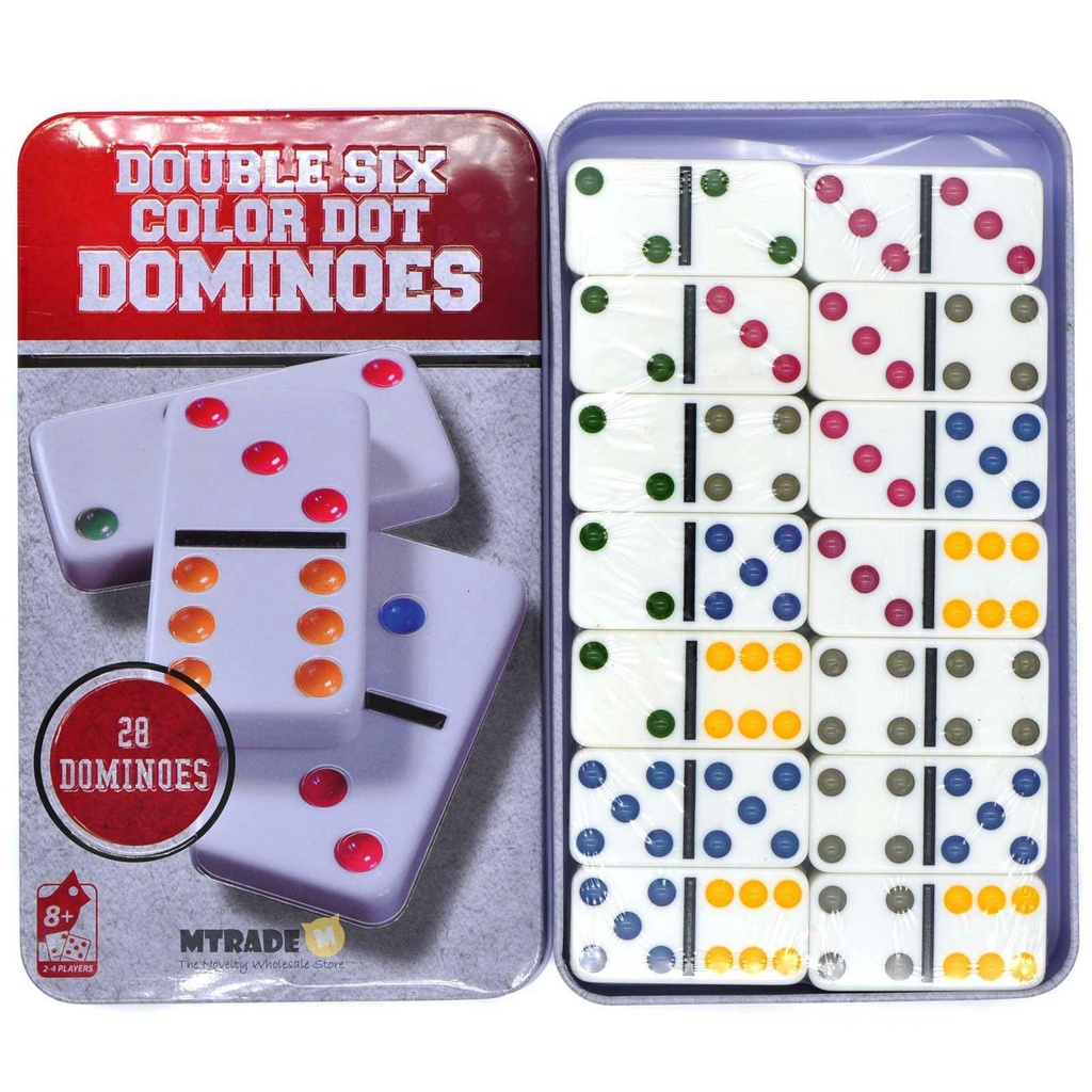 Dominoes Game Set/metal box | Shopee Singapore