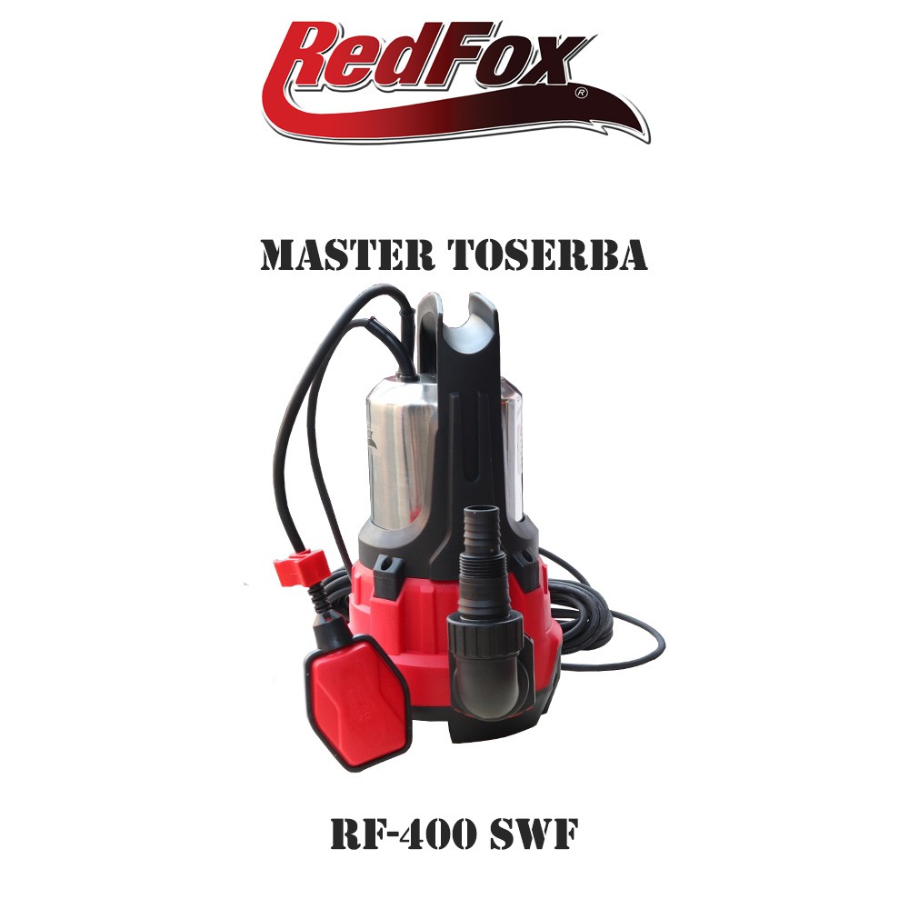Sumbersible Waterpump Submersible Pump 400 Watt RF 400 SWF REDFOX | Shopee Singapore