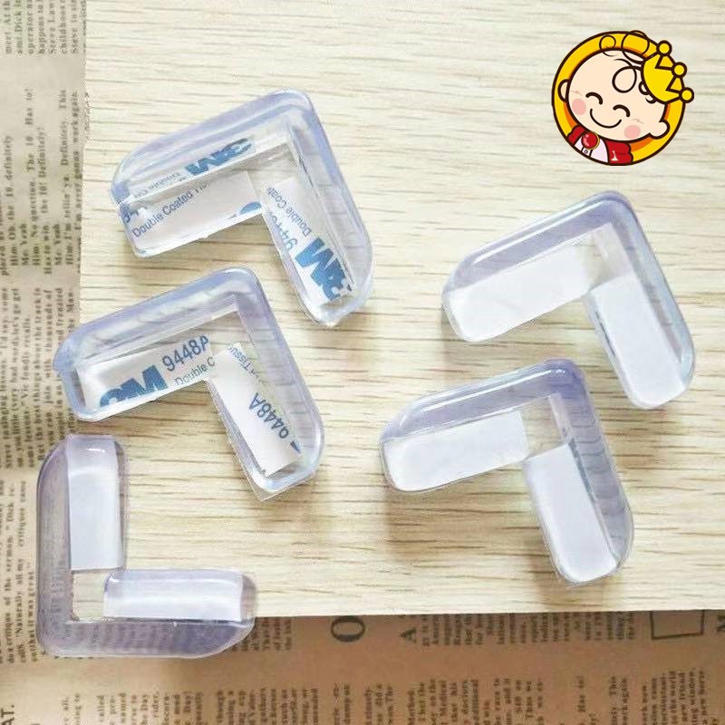 Baby Kingdom Baby Transparent Safety Corner Protector Table Desk Corner ...