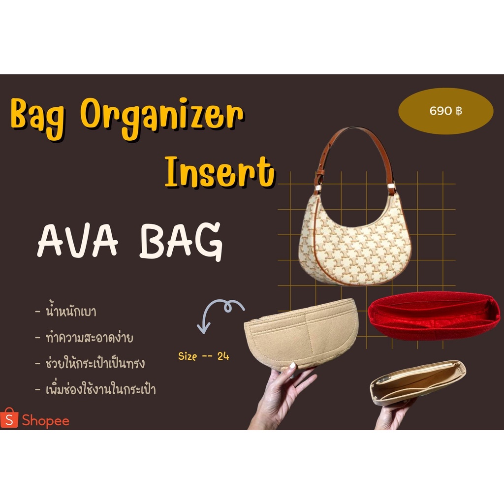 [Push Up Bag] Ava Bag ---- 24 Organize And Push The Shape Of The Bag ...