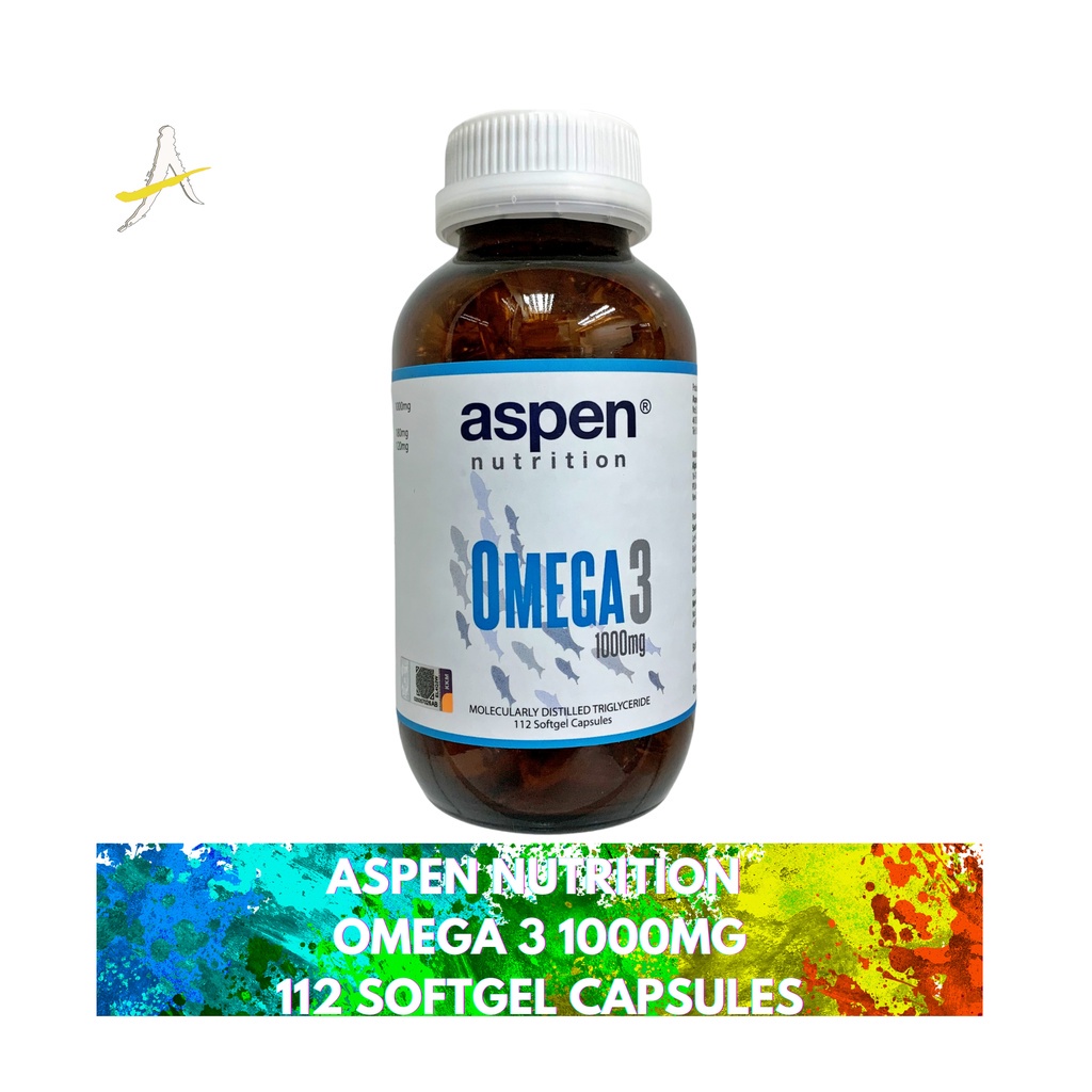 Aspen Nutrition 3 1000mg 112 Capsules (Expired: 02/2024) | Shopee Singapore