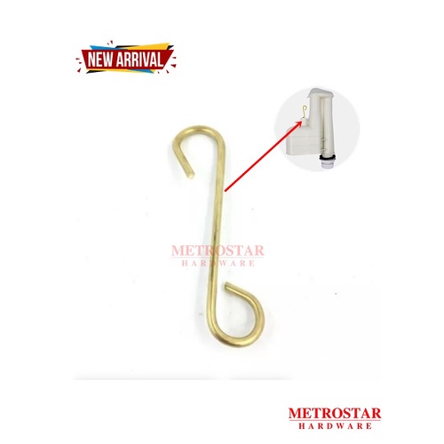 Solid Brass Hook For Low Level Cistern Toilet Flush Handle | Shopee ...