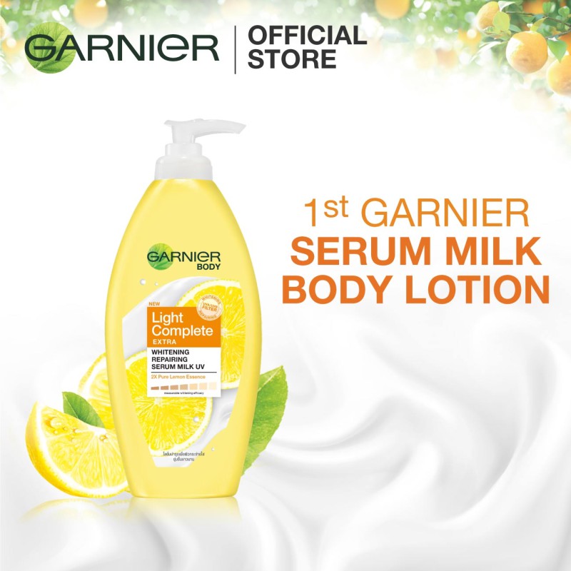 Garnier Light Complete Extra Whitening Serum Milk Uv Body Lotion 400ml ...