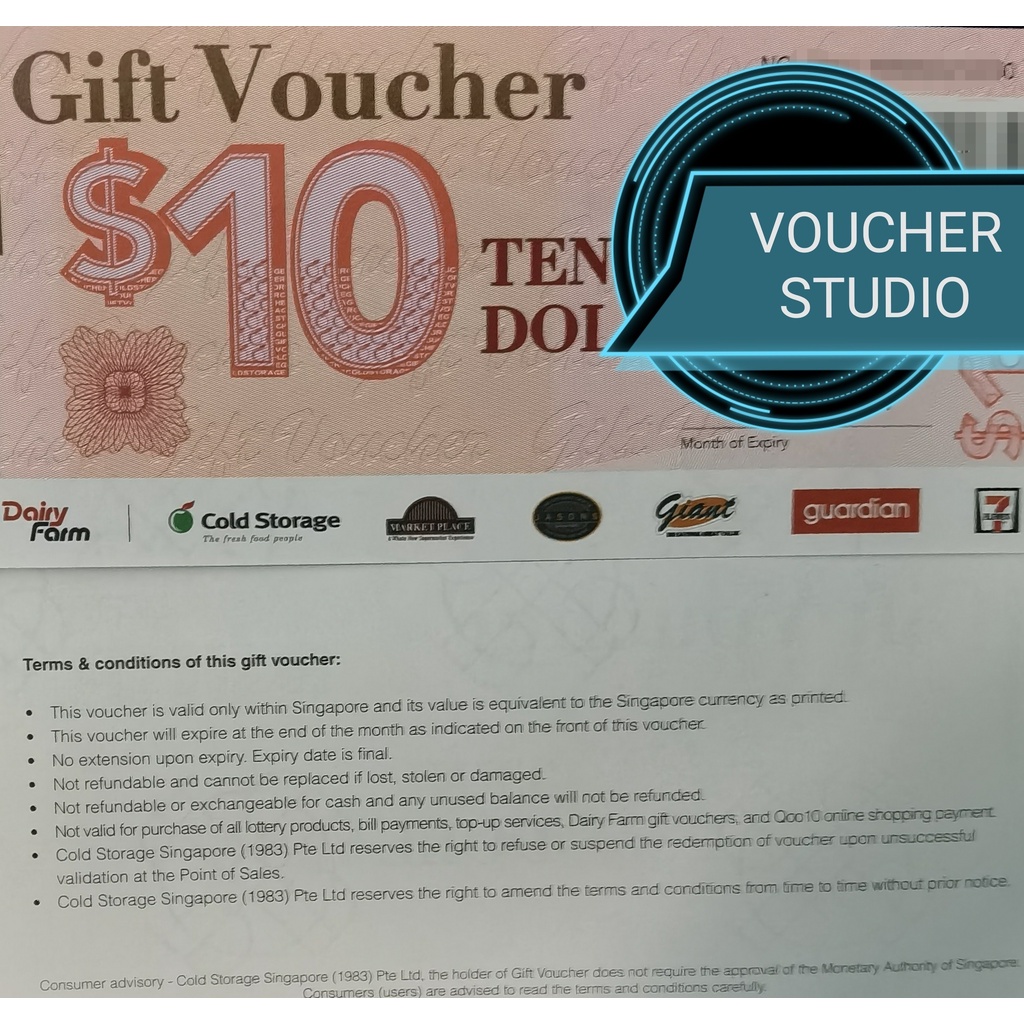 Dairy Farm Voucher (Min purchase $50. Can be combined from multiple ...